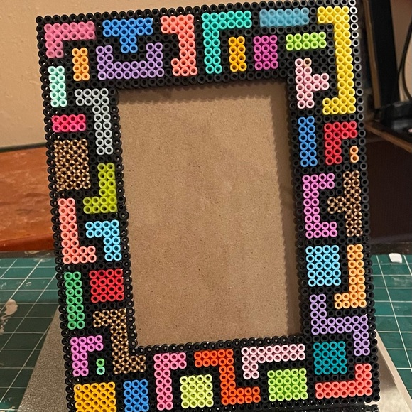 Accents | Perler Bead Picture Frame | Poshmark